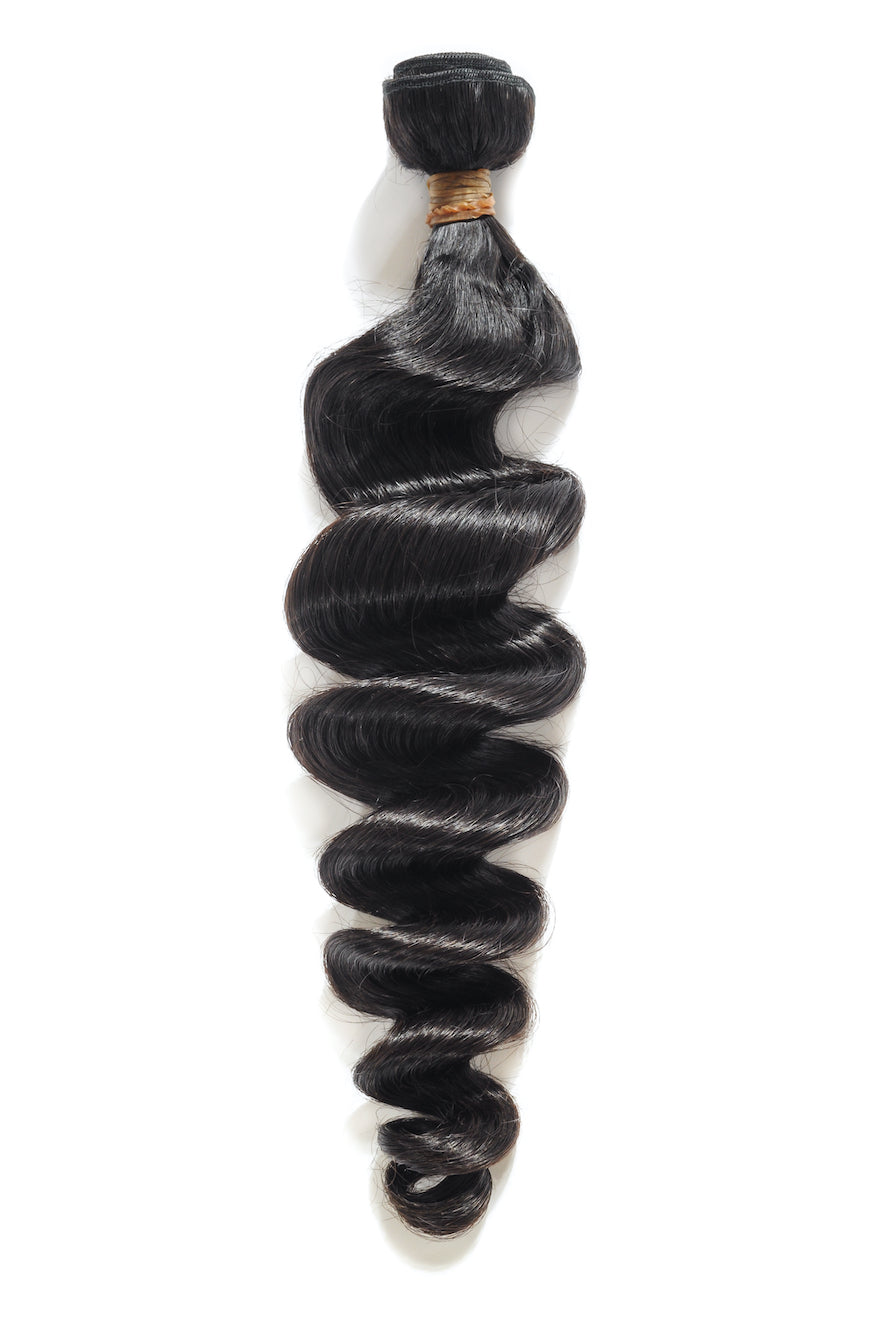Loose Wave Bundle – Black Beauty The Stylist